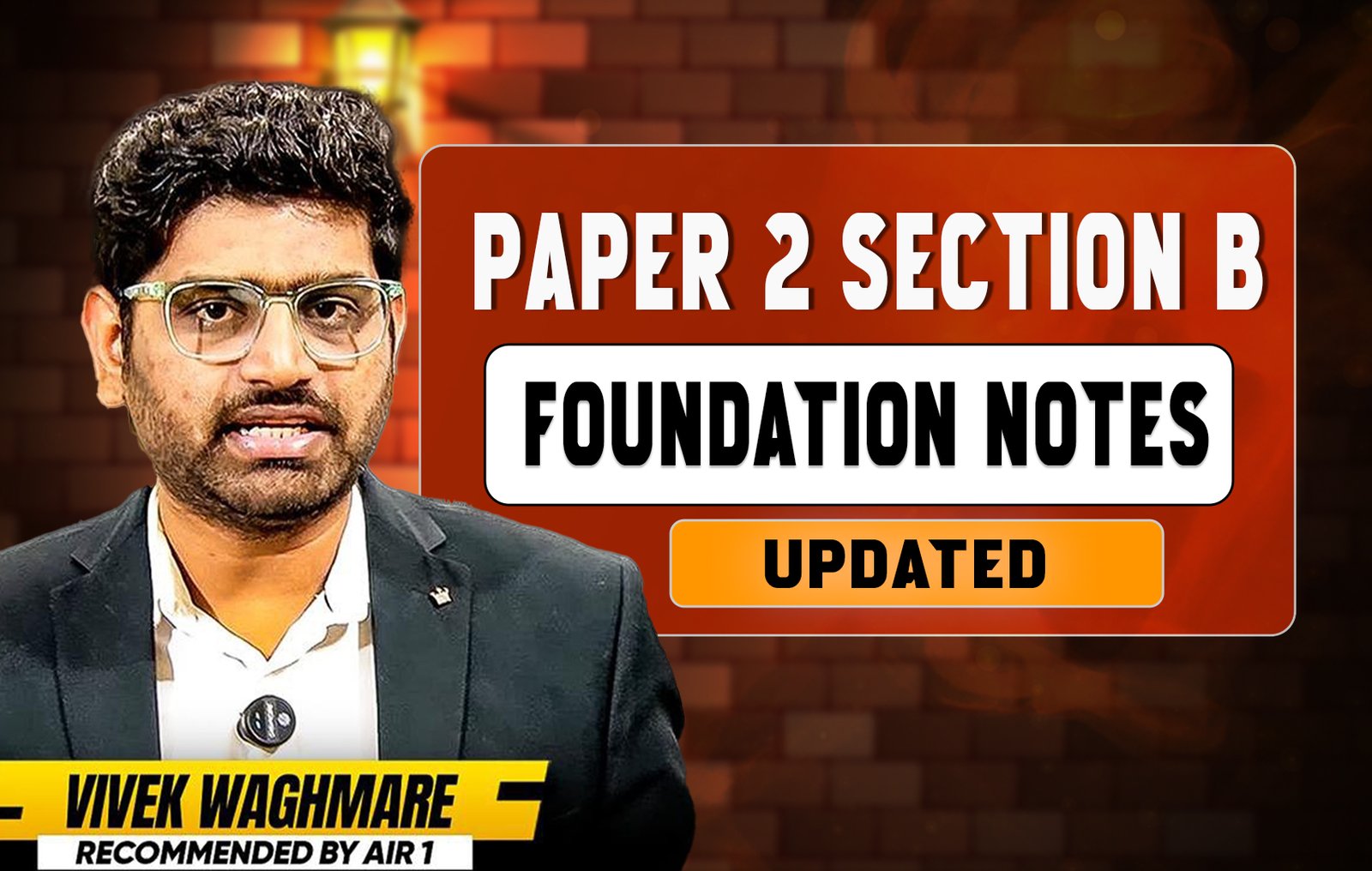 Vivek Waghmare - UPSC PSIR Educator